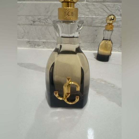Jimmy Choo | Other | Jimmy Choo Black And Gold Perfume Bottle | Poshmark